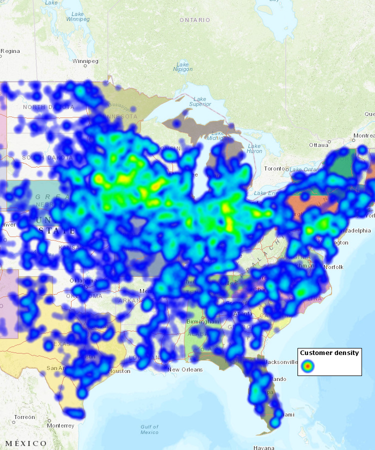 Create Heat Map Create Heat Map